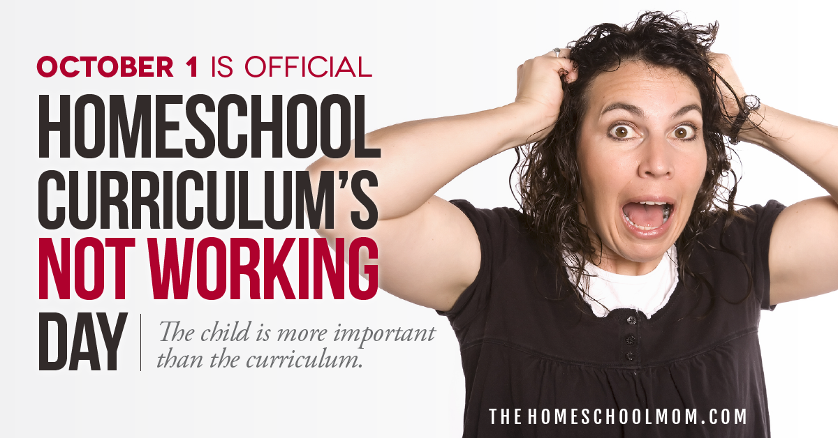 October 1: Curriculum's Not Working Day