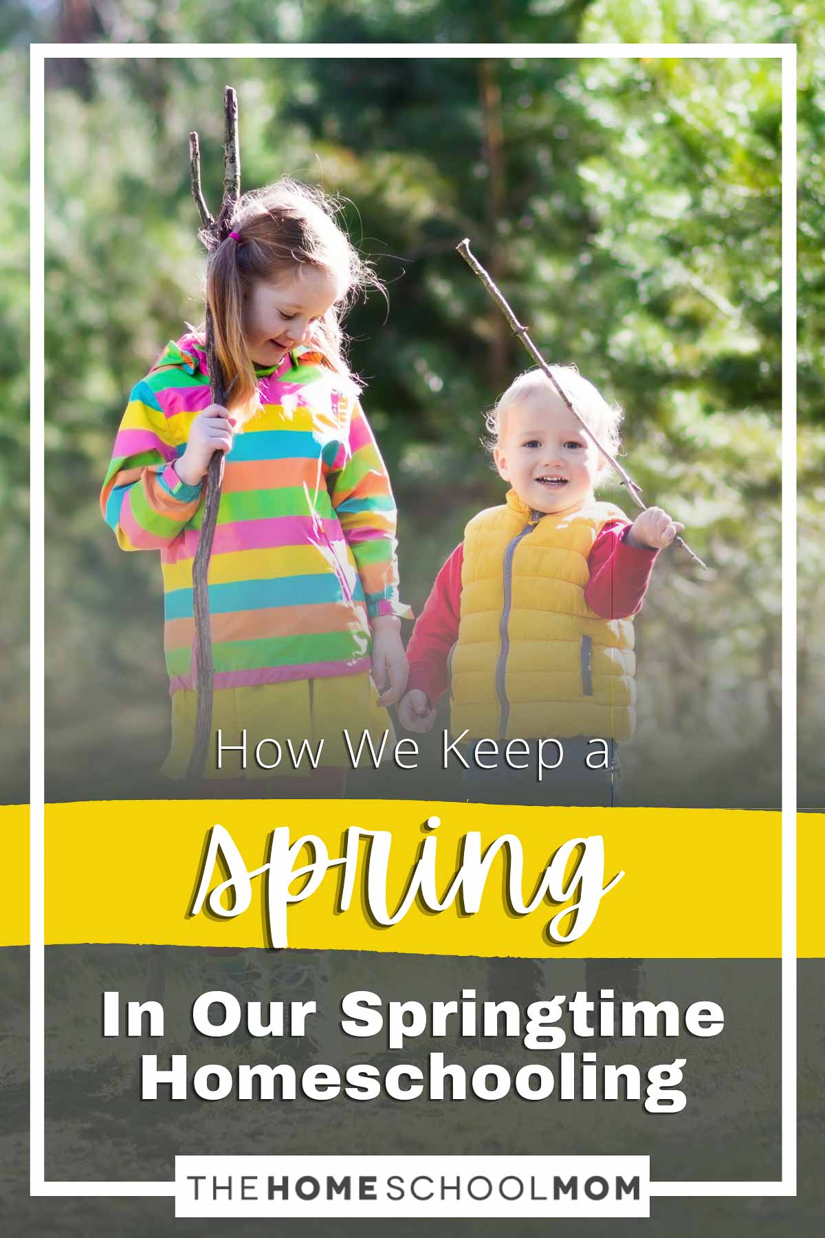 How We Keep a Spring in Our Springtime Homeschooling