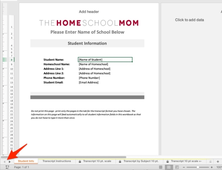 Homeschool Transcripts Explained & Free High School Transcript Template ...