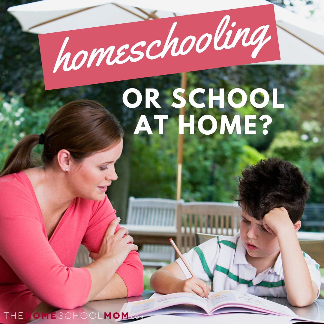 Homeschool or School From Home?