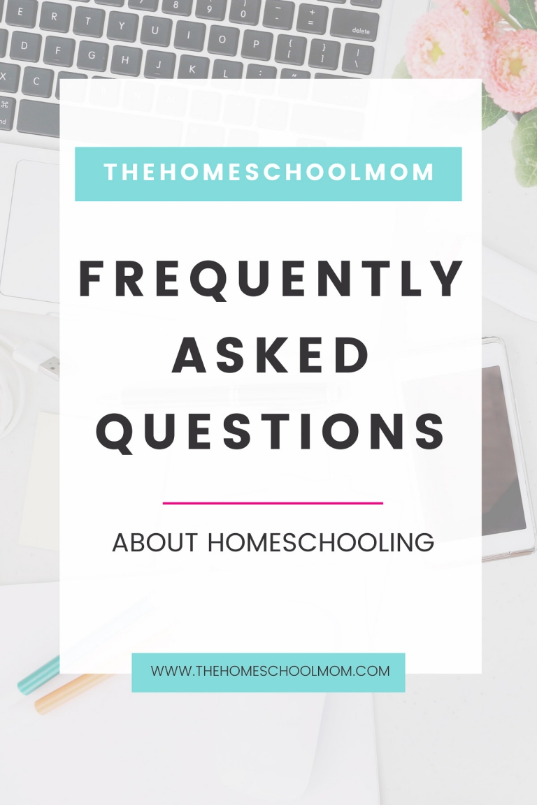 How Homeschooling Works - FAQ - TheHomeSchoolMom